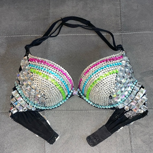 Victoria's Secret | Intimates & Sleepwear | Handmade Gemstone Bra ...